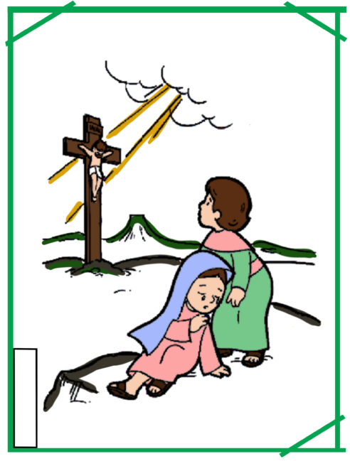 Ficha 49. Jesús muere en la cruz para que vayamos al cielo Ficha 50. La ...