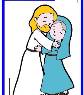 Ficha 51 Jesús resucitó y esta feliz Ficha52 La Mamá de Jesús está ...