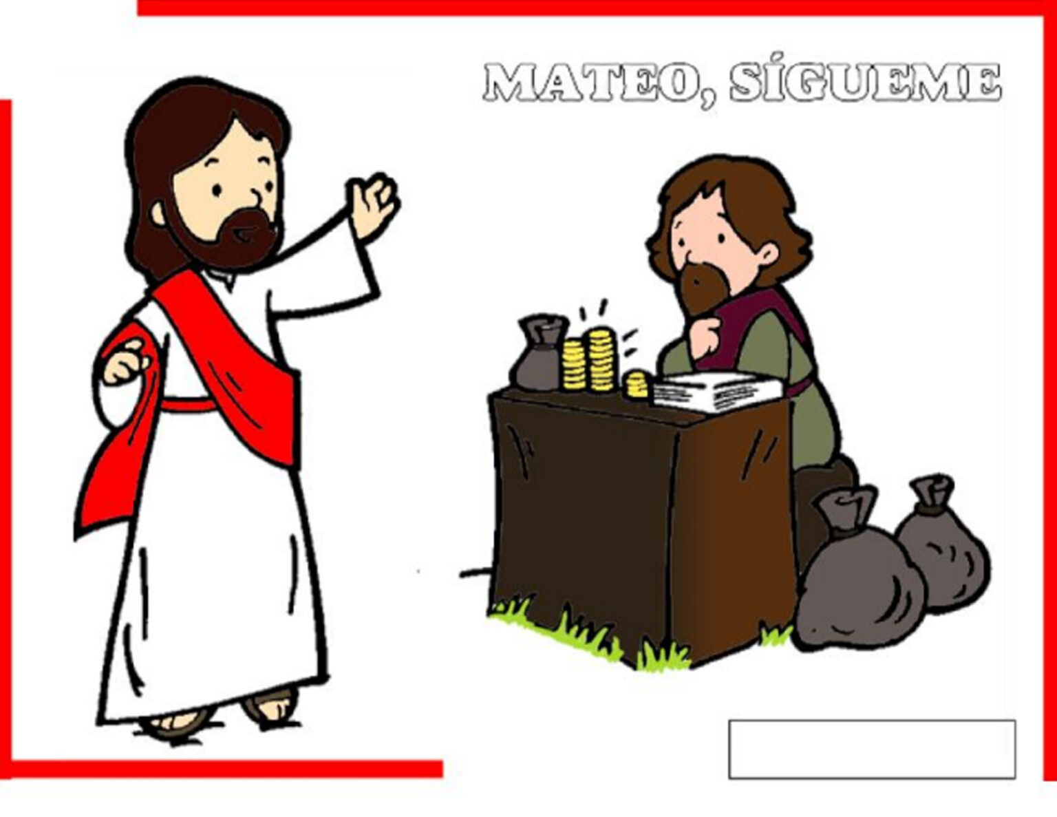 Ficha 54 Mateo es amigo de Jesús Ficha 55 Lázaro es amigo de Jesús – CGP